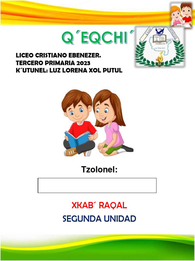 Folleto Q Eqchi - 3ro CORREGIDO | PDF