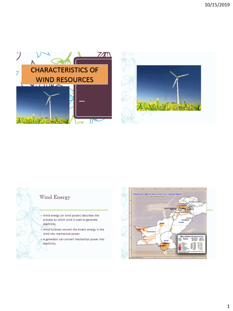 05 Wind Energy Resources | PDF | Wind Power | Wind Turbine