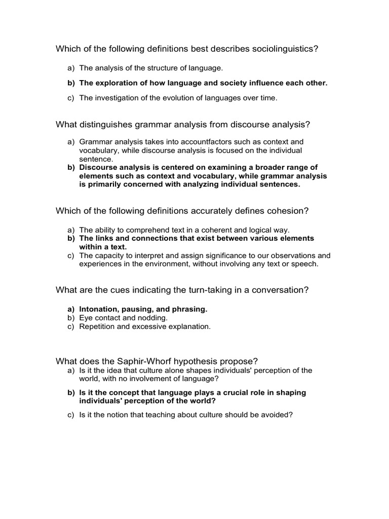 Key Concepts in Sociolinguistics and Language Development | PDF ...