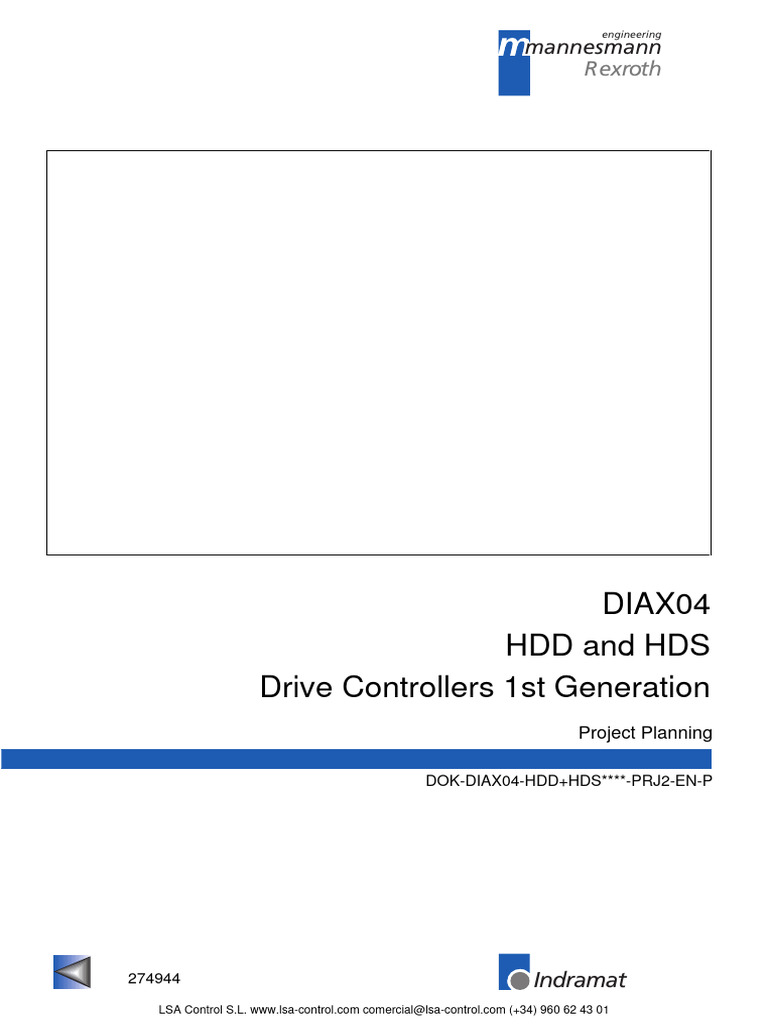Manual Rexroth | PDF | Hard Disk Drive | Input/Output