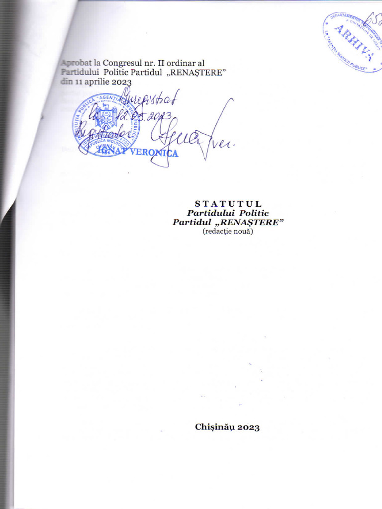 51 Statut RENASTERE | PDF