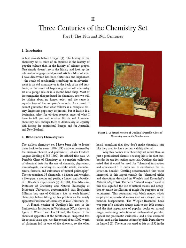Chemistry Sets 1' | PDF