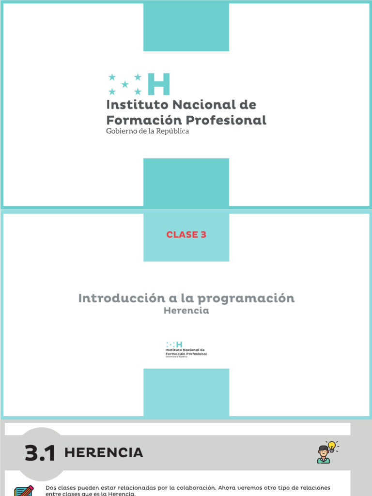 Clase 3 | PDF | Herencia (Programación Orientada a Objetos) | C Sharp (lenguaje de programación)
