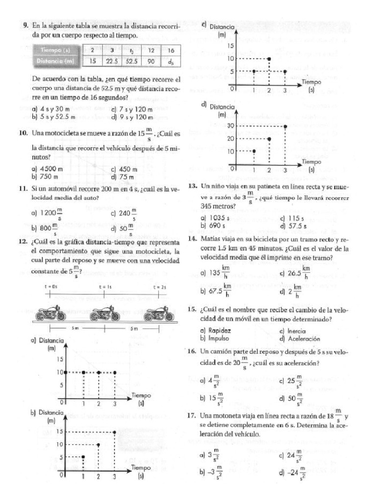 Examen Modulo 1 Fisica | PDF