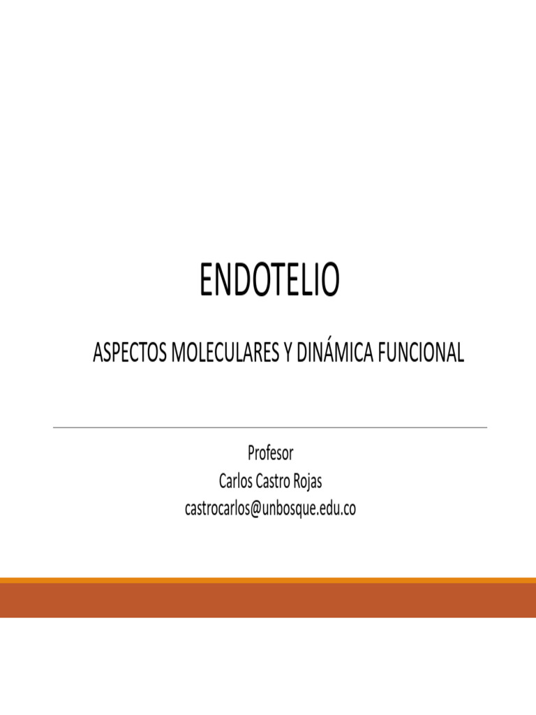 Endotélio | Descargar gratis PDF | Endotelio | Citocina