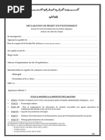Déclaration d'Existence G8 2024 | PDF | Business | Économie d'entreprise