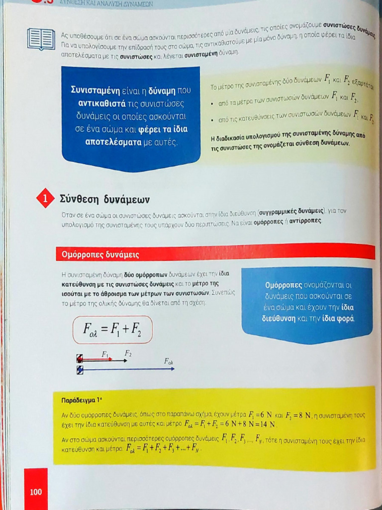 ΣΥΝΘΕΣΗ ΔΥΝΑΜΕΩΝ | PDF