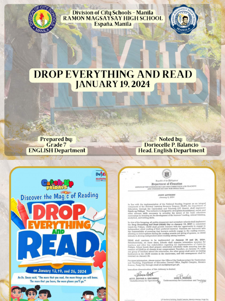 Drop Everything and Read 01192024 1 Compressed | PDF