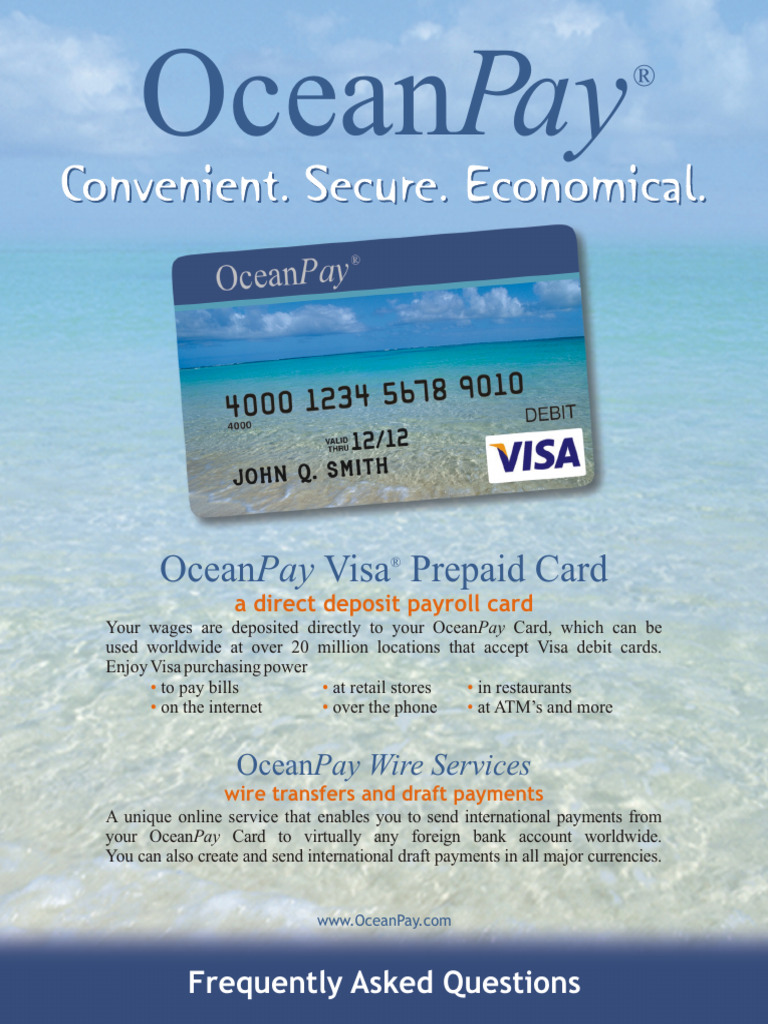 Ocean Pay Full Packet | PDF