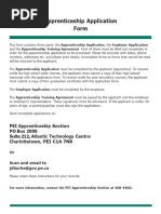 Application For A Trade Test | PDF | Apprenticeship