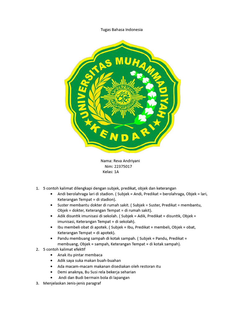 Tgs Reva Bindo | PDF