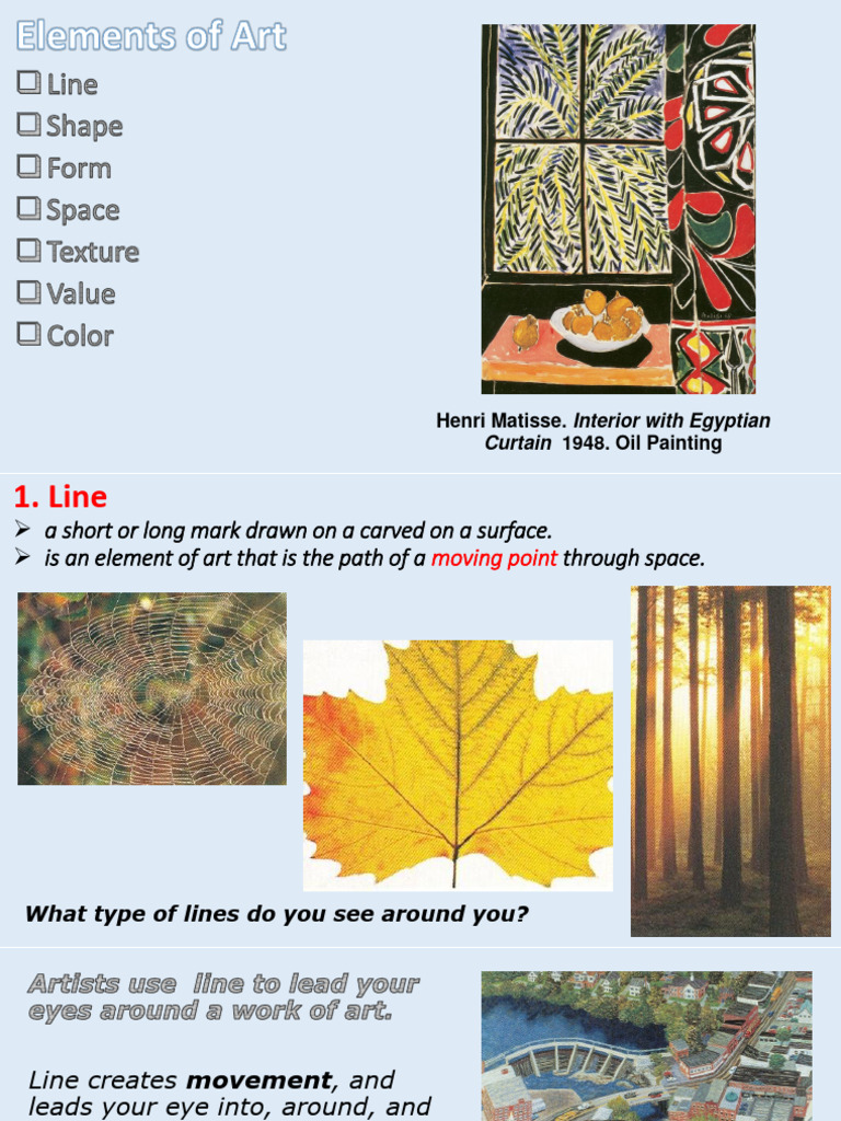 0.6the Elements of Art | PDF | Area | Composition (Visual Arts)