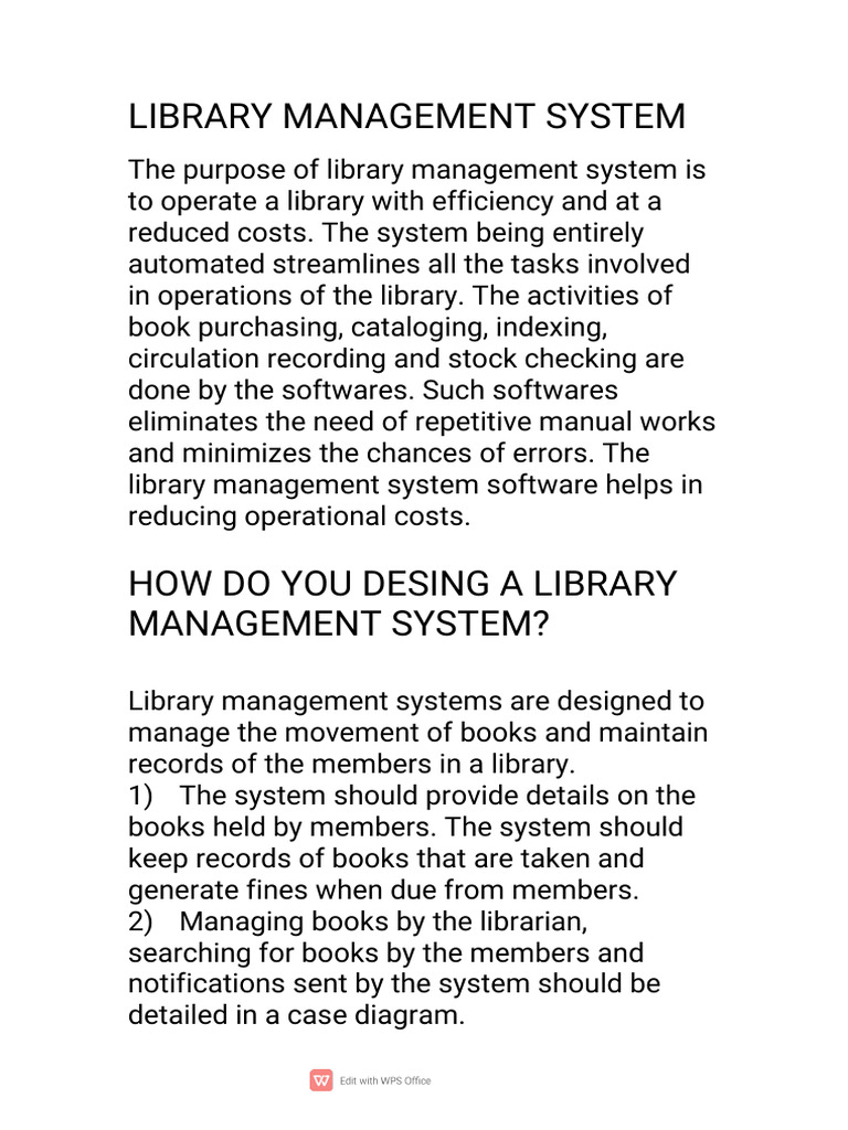 Library Management System Class10 | PDF | Science & Mathematics