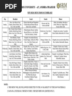 Mess Menu For Boys Hostel (Nit) | PDF | South Asian Cuisine | Food And ...
