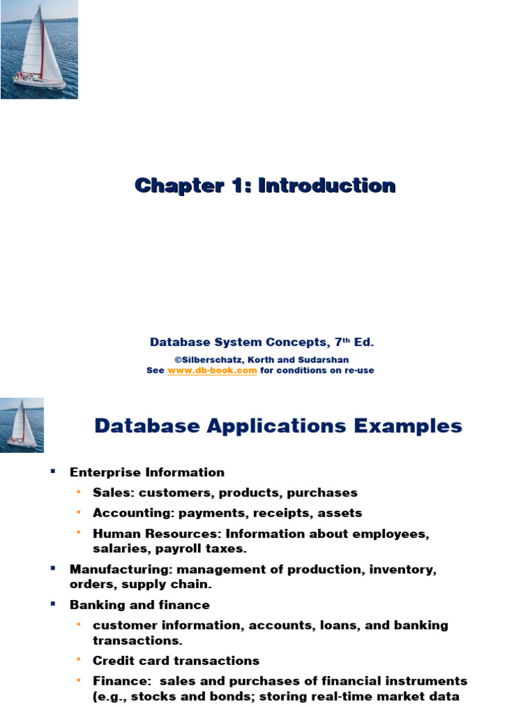 CH 1 | PDF | Databases | Relational Database