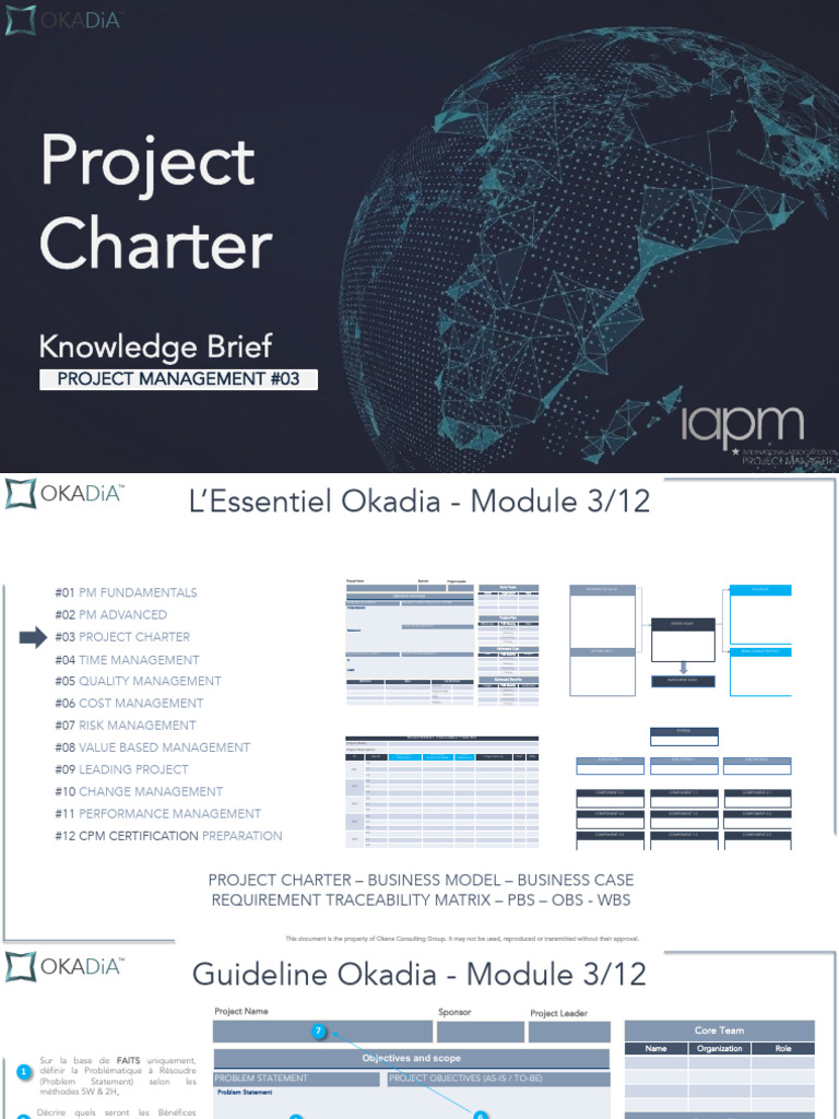 Okadia - Knowledge Brief Pm#03 | PDF | Project Management | Business