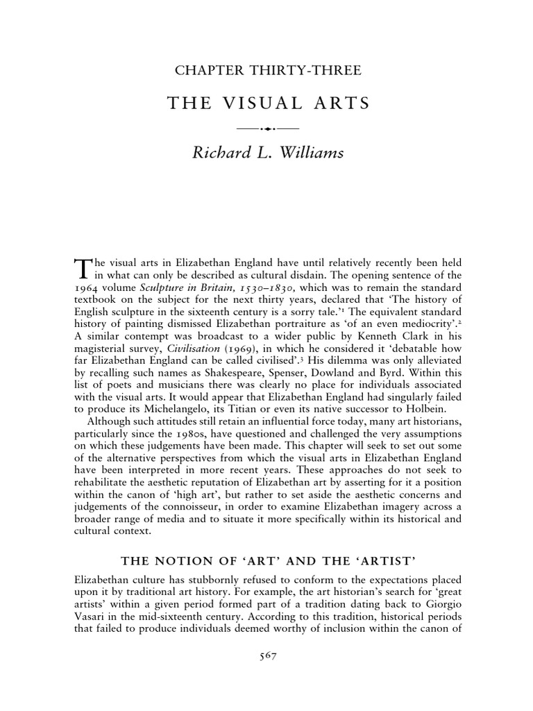 The Visual Arts | PDF | Portrait Painting | Protestantism