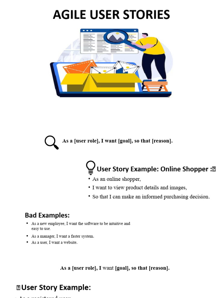 Agile User Stories | PDF