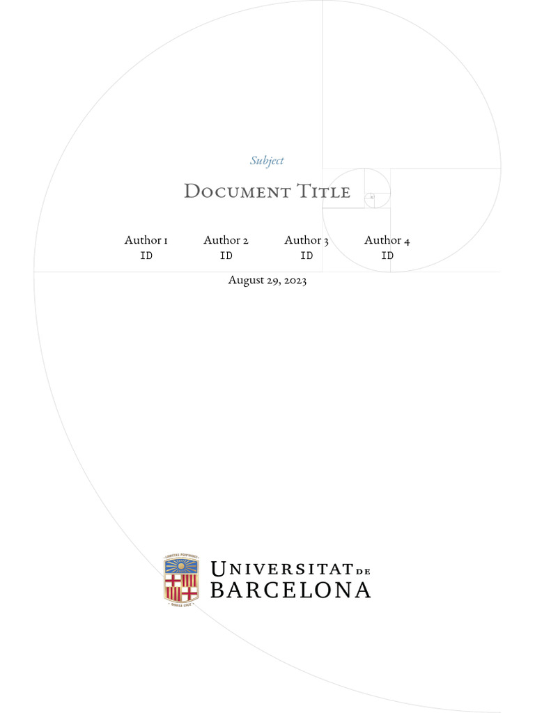 Thesis Template | PDF