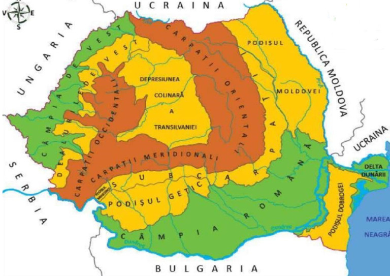 Harta Romaniei | PDF