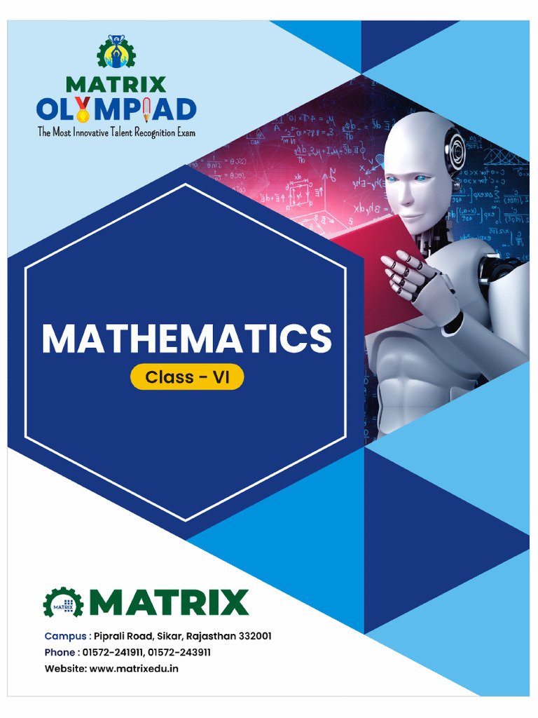Mathematics Class 6th | PDF