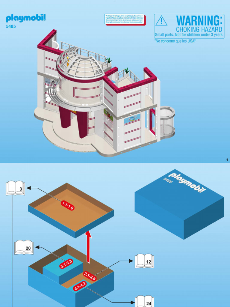 Playmobil Shopping Mall Instructions | PDF