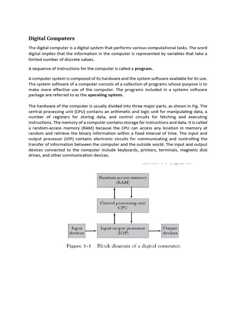 COA Unit 1 | PDF | Computer Data Storage | Computer Hardware COA Unit 1 | PDF | Computer Data Storage | Computer Hardware