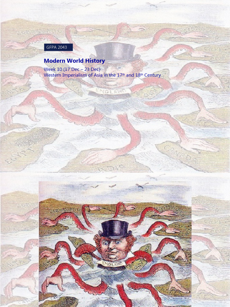 Western Imperialism in Asia 17th-18th Century | PDF