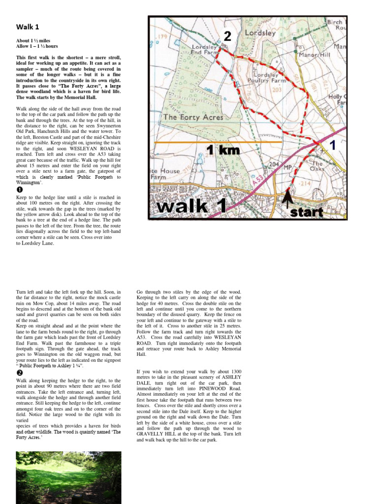 Loggerheads Walk 1 2 | PDF