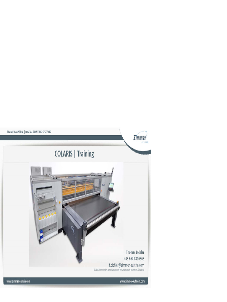 2018 - ZIMMER AUSTRIA - COLARIS Training CCCCCCCCCCCCCCC | PDF ...