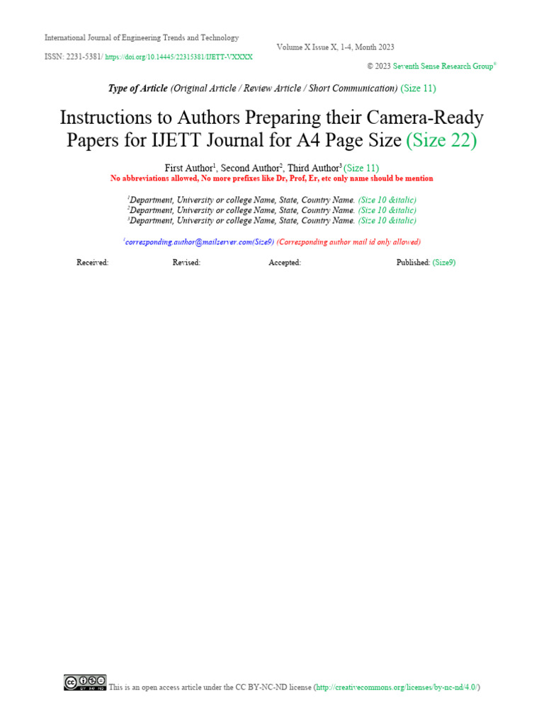 IJETT-Paper Format | PDF