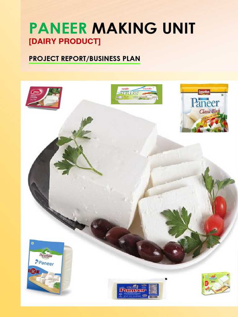 Paneer Making Unit Project Report Cegpqf | PDF