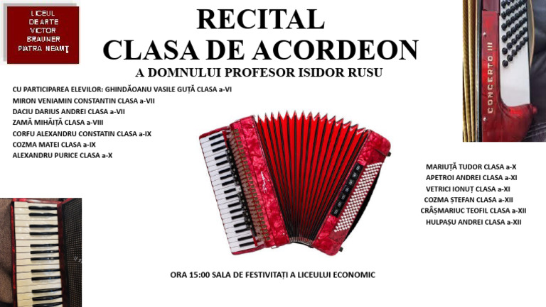RECITAL Acordeon | PDF