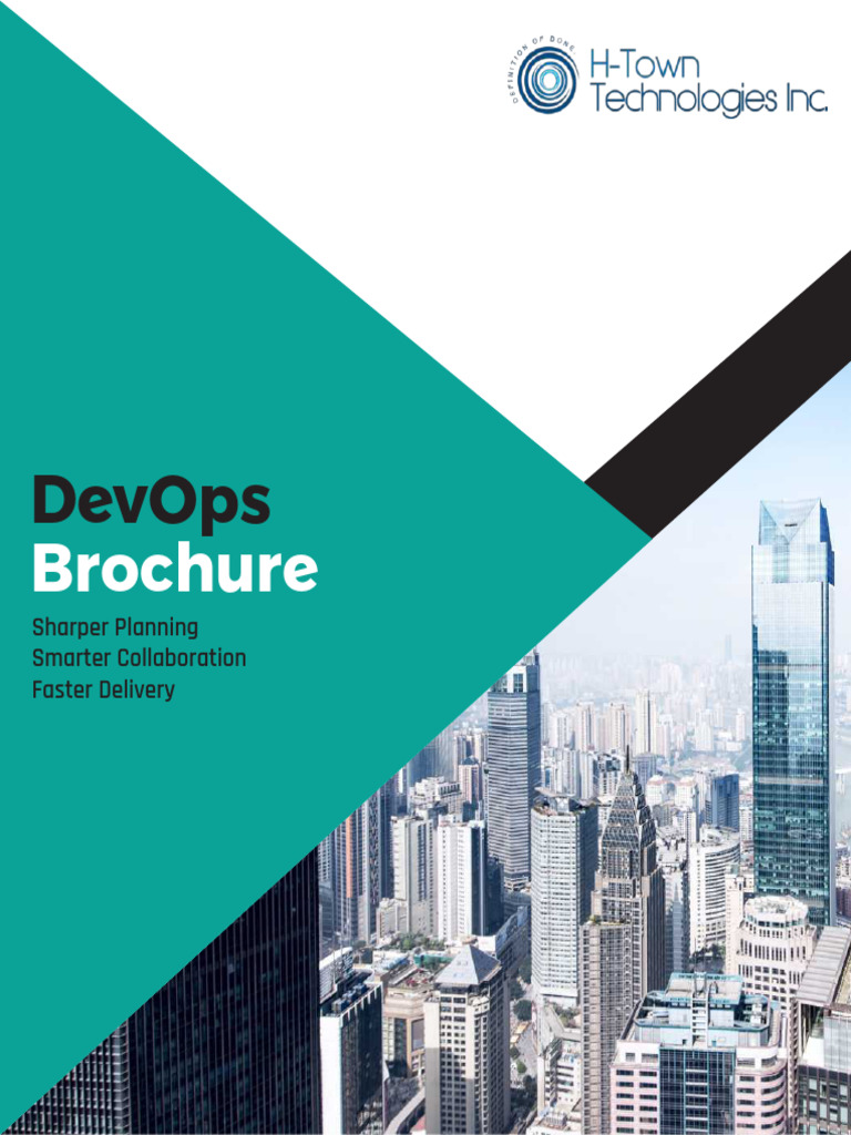 Devops Brochure - H-Town Technologies | PDF | Cloud Computing ...