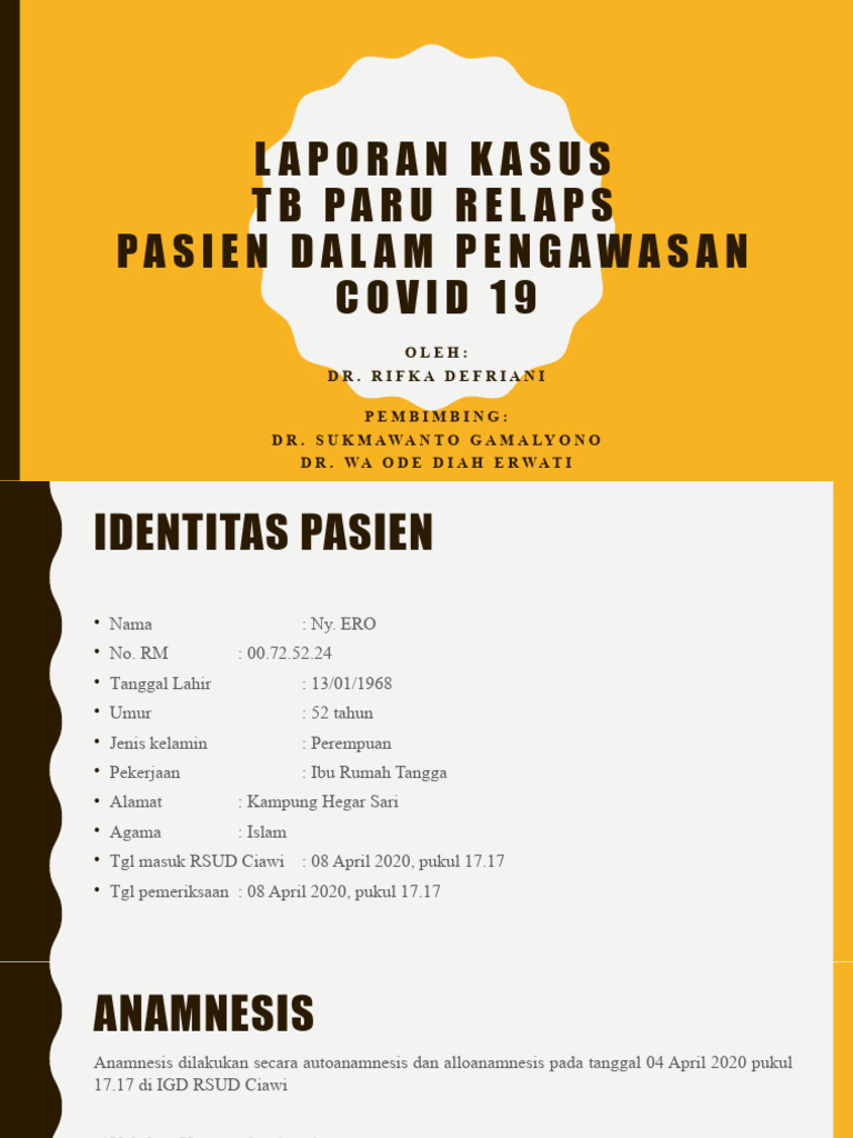 Laporan Kasus Igd Rifka | PDF