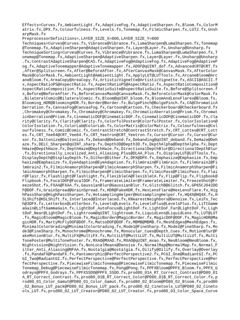 Stefanexe Reshade - Ini | PDF | Teaching Methods & Materials | Science & Mathematics