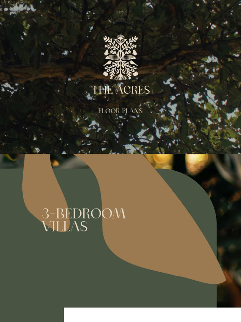 Floor Plan Meraas The Acres | PDF | Technical Drawing