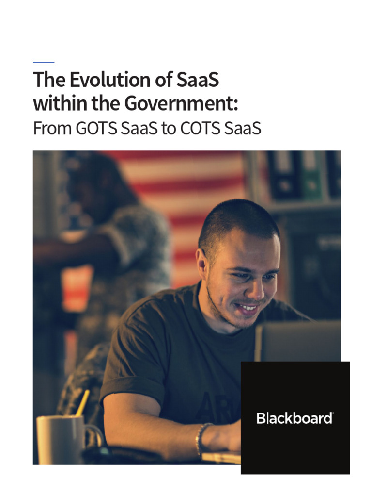 2020-1259 Whitepaper - Evolution - of - SaaS - Gov | PDF | Software As ...