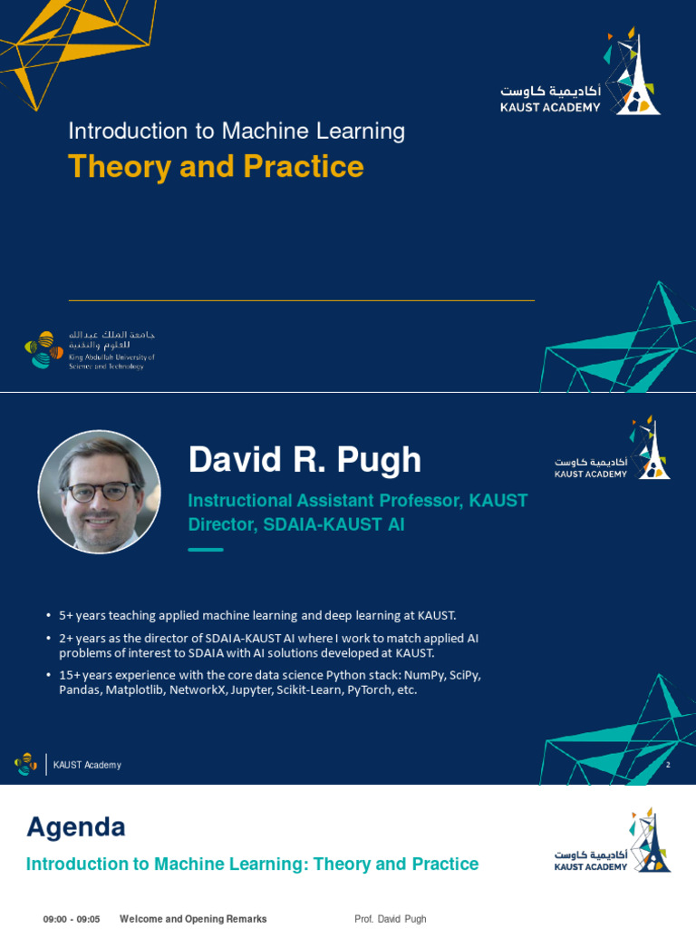 Introduction To ML Lecture 1 | PDF | Computational Neuroscience | Data Analysis