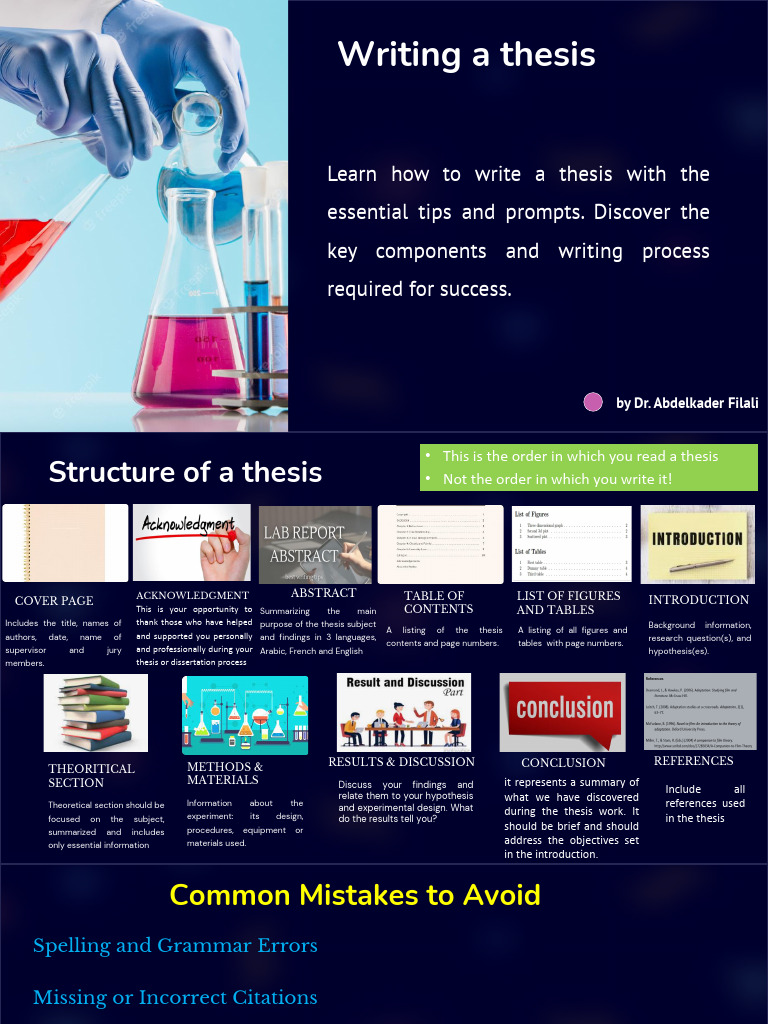 Thesis Writing Guide: Essential Tips | PDF