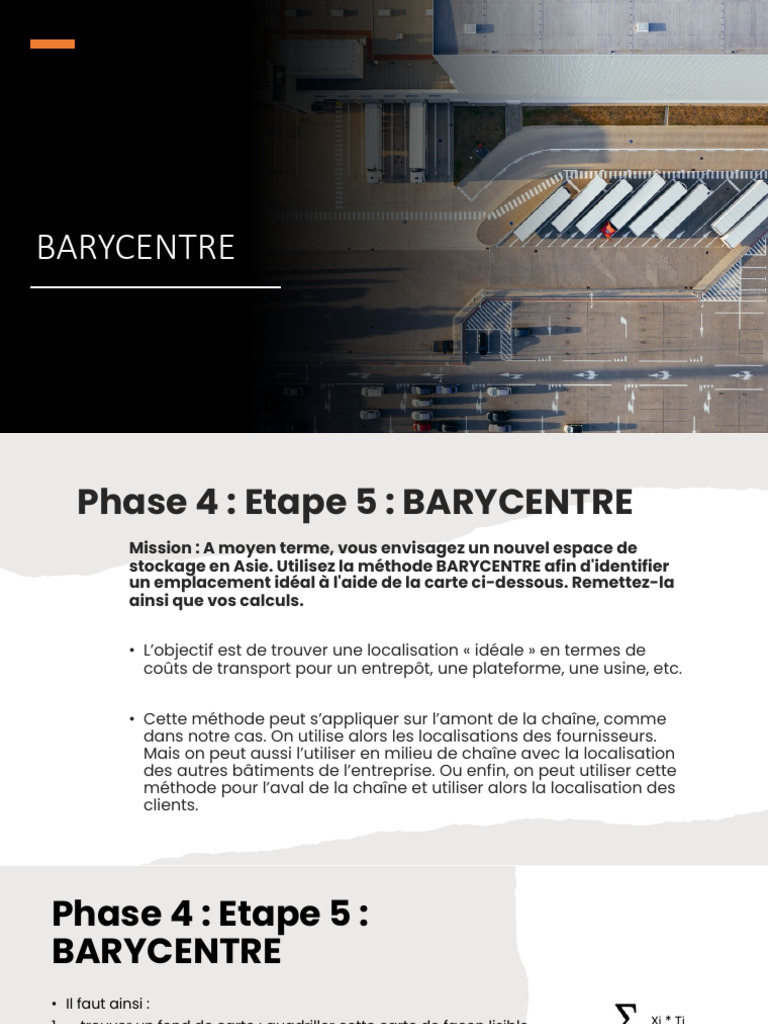 Localisation Idéale Asie: Méthode Barycentre | PDF | Maison et jardin ...