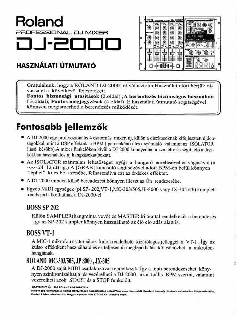 DJ 2000 | PDF