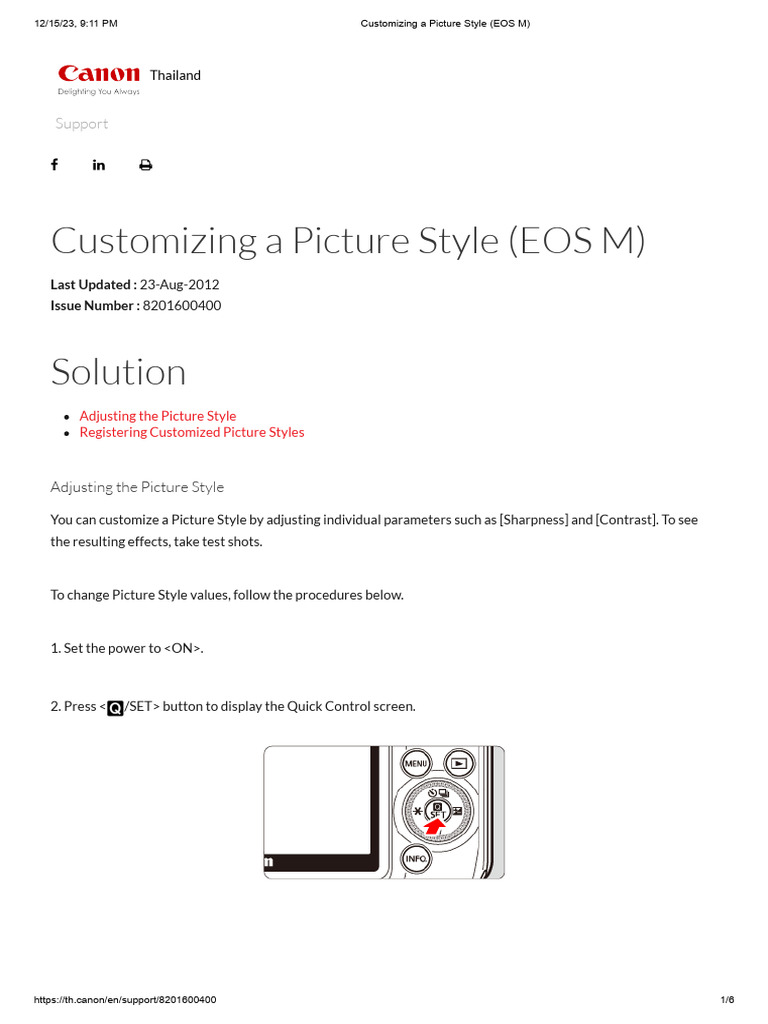 Canon | PDF | Canon Eos | Contrast (Vision)