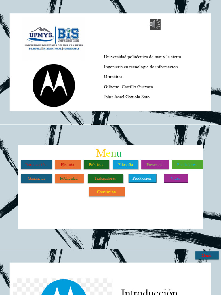 Presentacion de Motorola 02 | PDF | Motorola | Telecomunicaciones