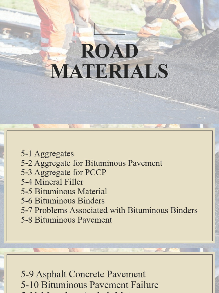 Road Materials 1ed | PDF | Road Surface | Concrete