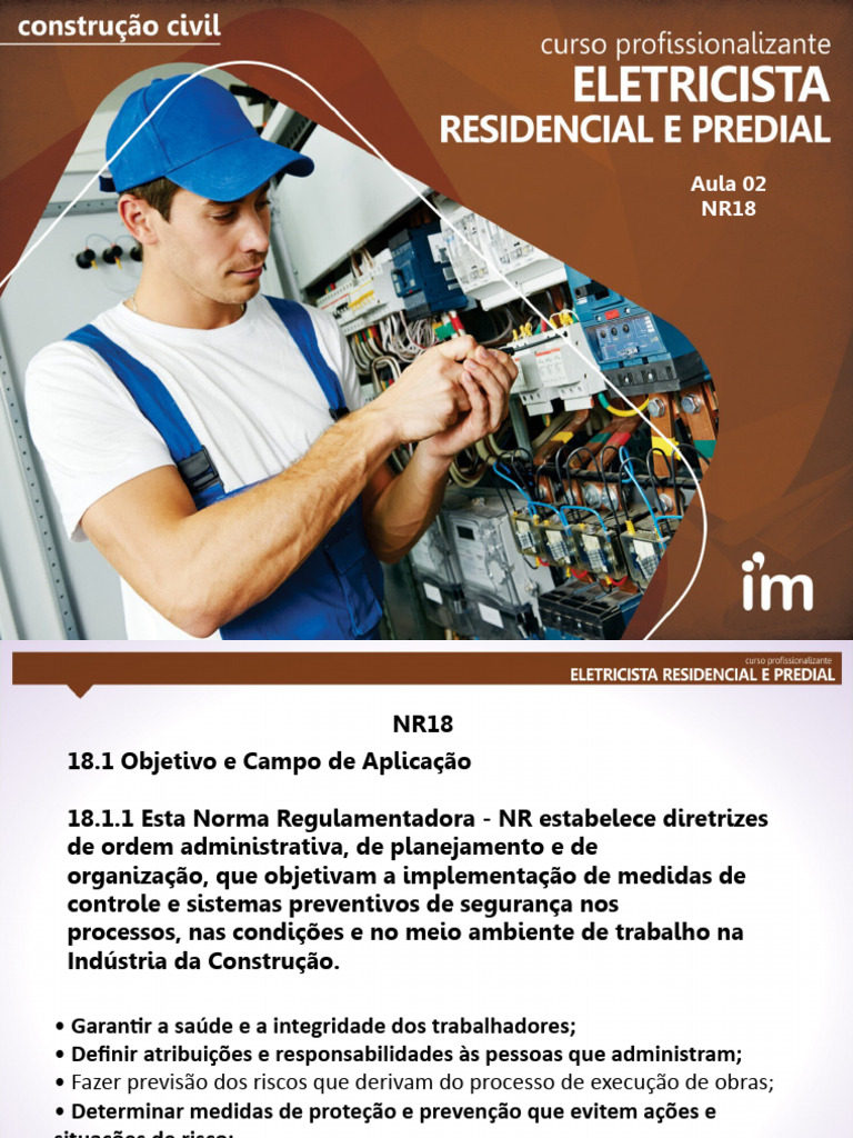 AULA 02 NR18 - Áreas de Vivência | PDF | Cama