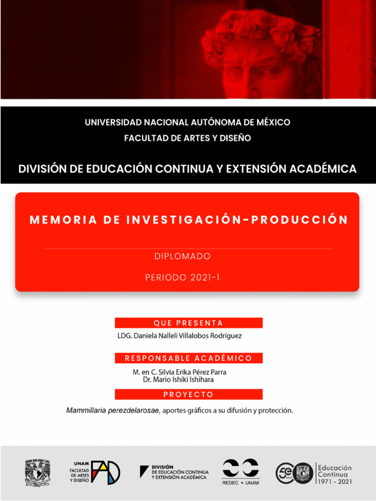 Memoria Gráfica Mamillaria Perezdelarosae | PDF | México | Conocimiento