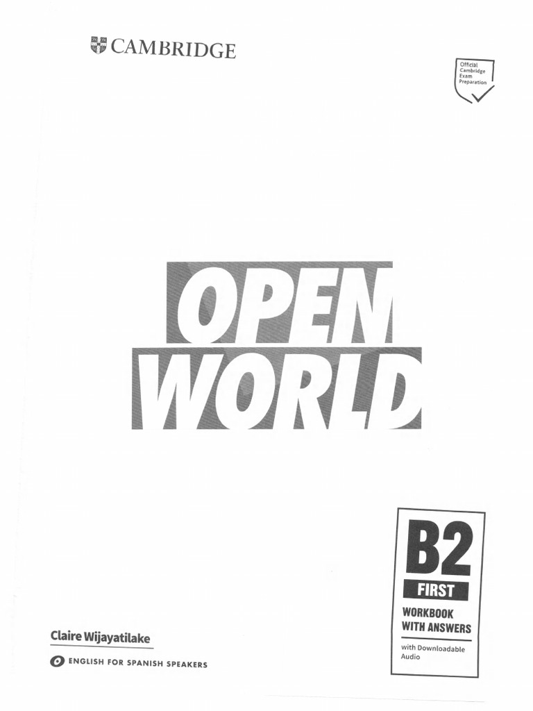 Open World B2 Workbook and Answers | PDF Open World B2 Workbook and Answers | PDF