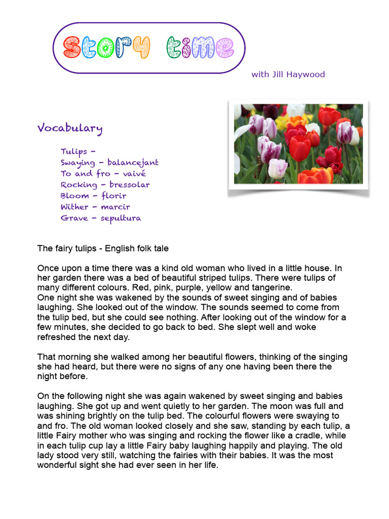 Fairy Tulips: An Enchanting Tale | PDF