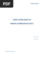 Buku Panduan SIKS - NG Online | PDF